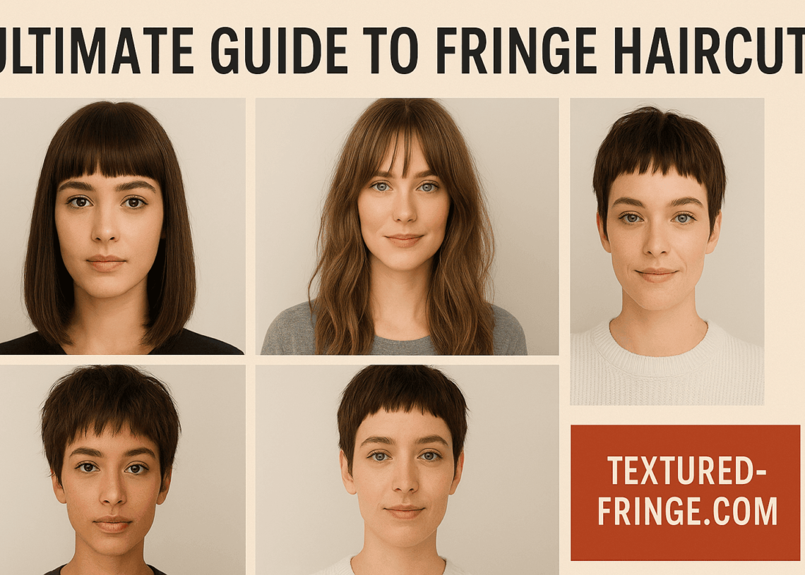 Textured Fringe Haircut Guide for Men